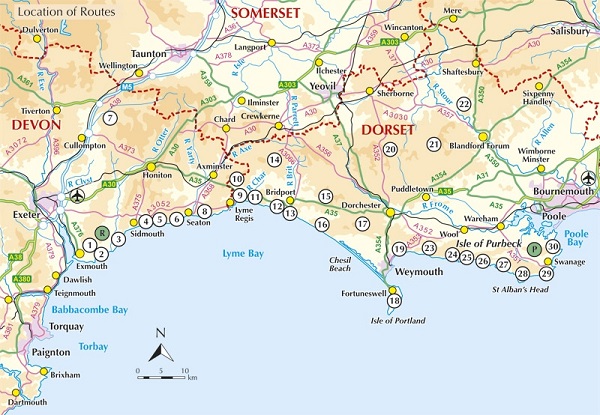 walking-books.com :: Walk with us in.... :: South West :: Walking the ...